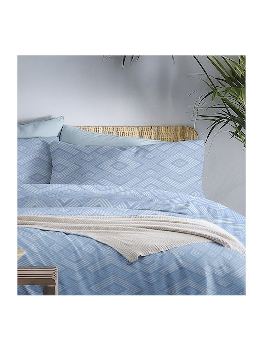 Cokitex Σετ Σεντόνι με 2 Μαξιλαροθήκες Υπέρδιπλο με Λάστιχο 165x250εκ ...