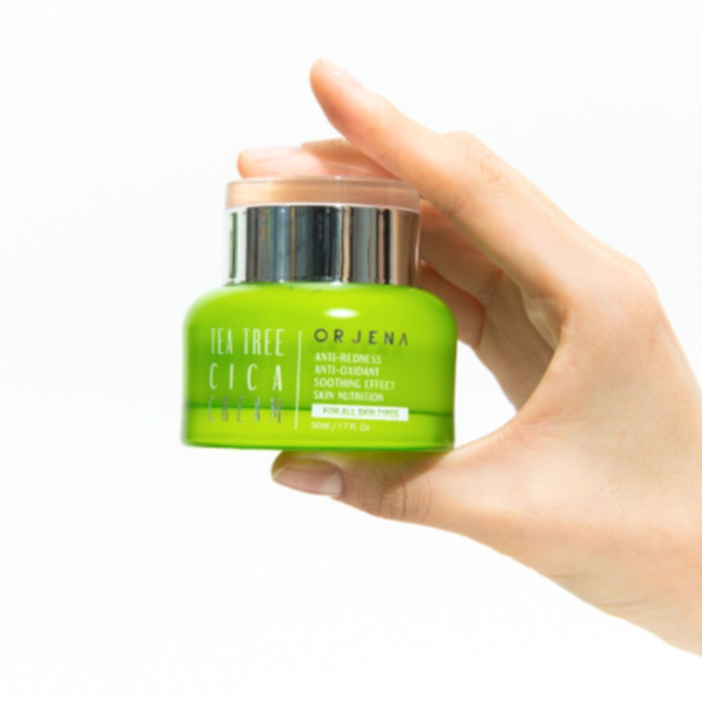Orjena Tea Tree Cica Κρέμα Προσώπου για Ενυδάτωση & Ακμή με Πανθενόλη ...
