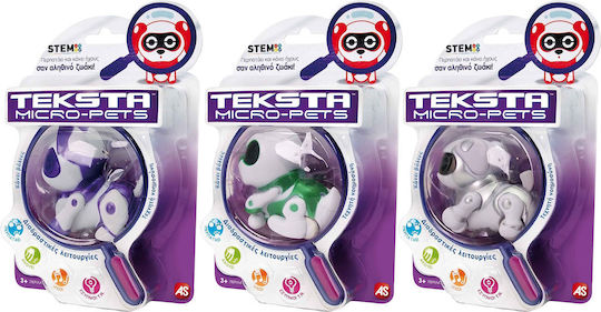 Silverlit Teksta Micro Pets Ηλεκτρονικό Ρομποτικό Παιχνίδι για 3+ ετών ...