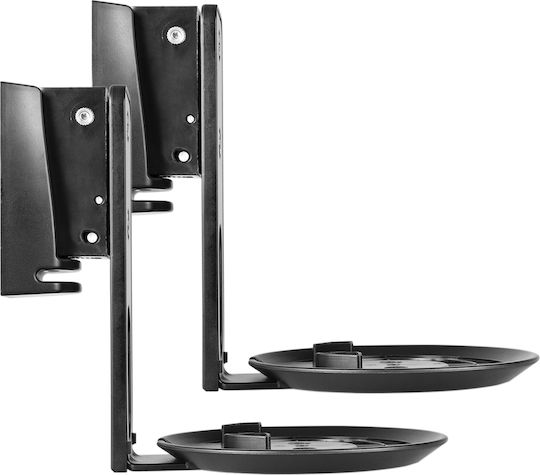 Maclean Energy Βάση Ηχείου Τοίχου (Τεμάχιο) σε Μαύρο Χρώμα MC-997 ...