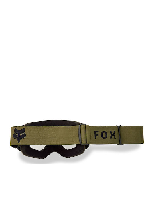 Fox Mtb Main 33338-099 Μάσκα Σκι & Snowboard Ενηλίκων Μαύρη με Φακό σε ...