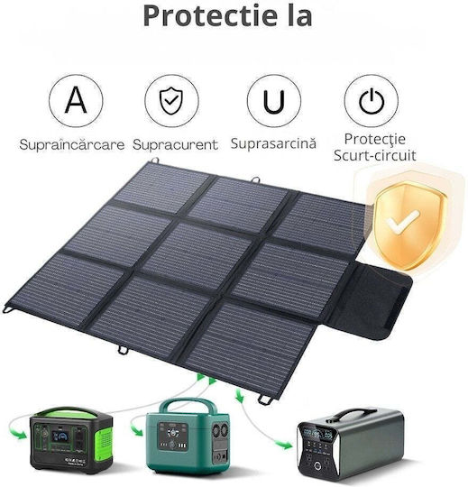 Taggo Panou Solar Pliabil 200W Portabil Design Flexibil IP67 MC4 la ...
