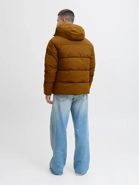 Jack & Jones Χειμωνιάτικο Μπουφάν Puffer Monks Robe 12283517 | Skroutz.gr