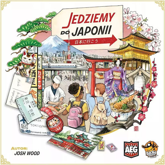 Joc de Societate Let's Go to Japan pentru 1-4 Jucători 10+ Ani (PL ...