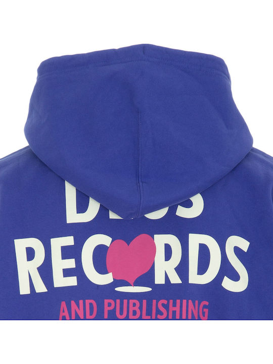 Deus Ex Machina Φούτερ με Κουκούλα Lib Blue DMP258190-LIB | Skroutz.gr