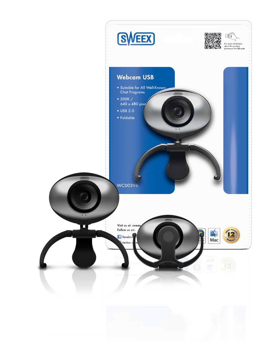 Sweex WC003V6 Webcam USB | Skroutz.gr