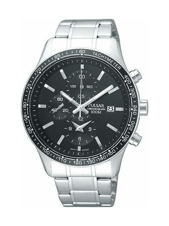 Pulsar Chronograph Stainless Steel Bracelet PF8399X1 | Skroutz.gr