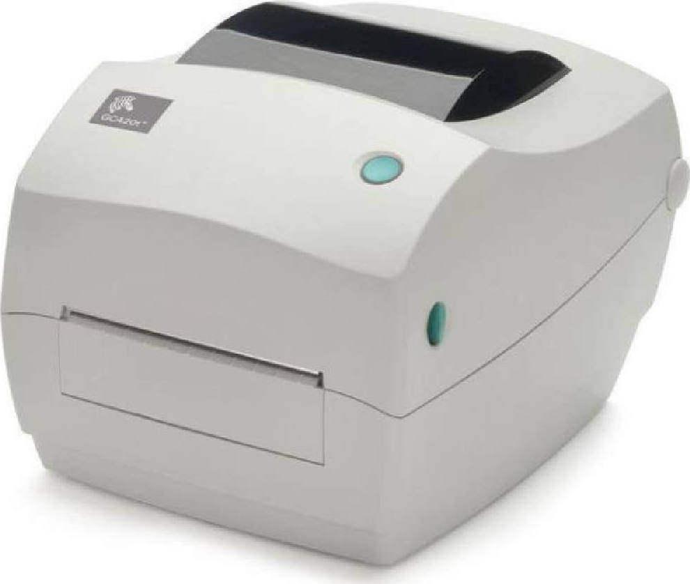 Zebra GC420T Εκτυπωτής Ετικετών Θερμικής Μεταφοράς USB, Serial ...