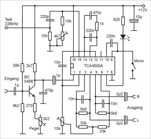 TCA4500A Ολοκληρωμένο Κύκλωμα IC | Skroutz.gr