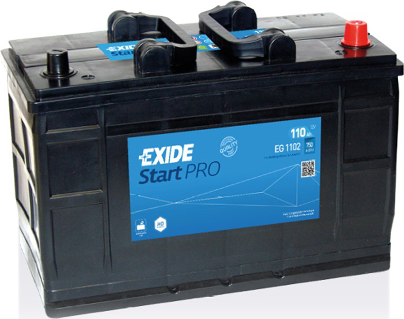 Exide Μπαταρία Φορτηγού Professional EG1102 με Χωρητικότητα 110Ah και ...