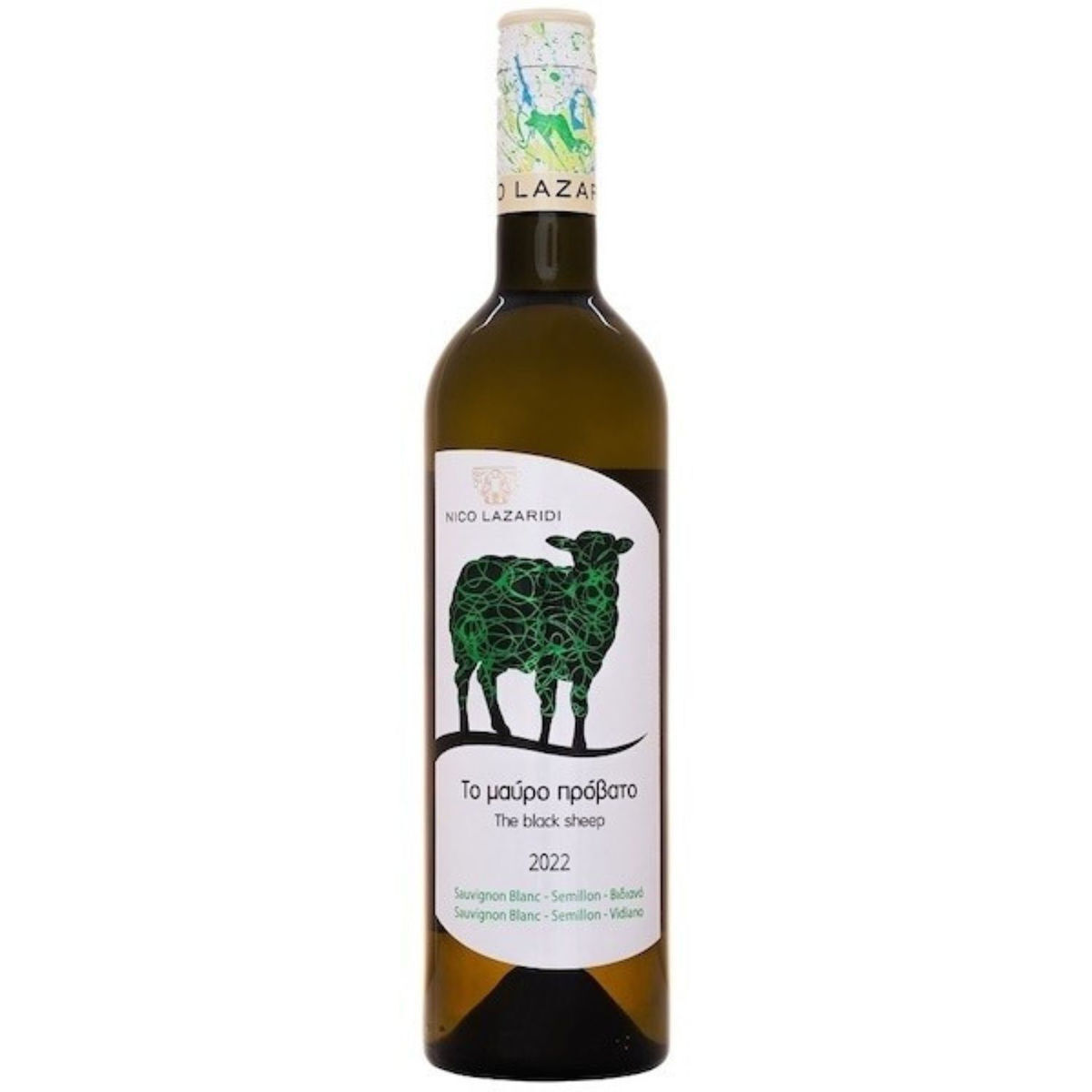 Nico Lazaridi Κρασί Το Μαύρο Πρόβατο Λευκό Ξηρό 750ml | Skroutz.gr