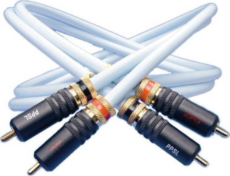 Supra Audio Cable 2x RCA male - 2x RCA male 1m (EFF-I-1) | Skroutz.gr