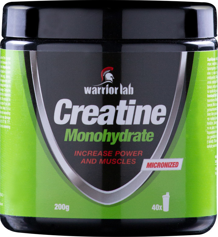 Warrior Lab Creatine Monohydrate 200gr - Skroutz.gr