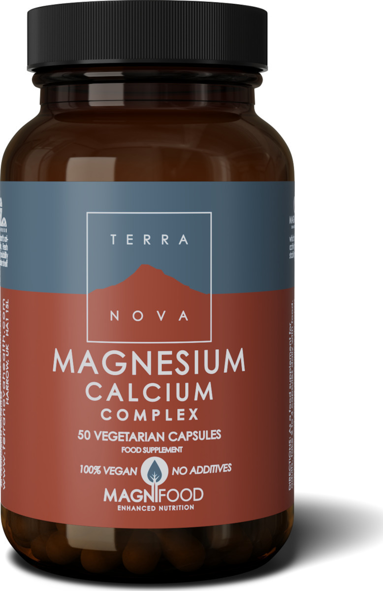 TerraNova Magnesium Calcium Complex 50 φυτικές κάψουλες | Skroutz.gr