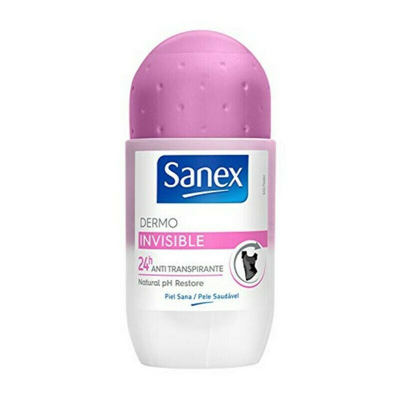 Sanex Dermo Invisible 24h Antitranspirant Roll-On 50ml | Skroutz.gr