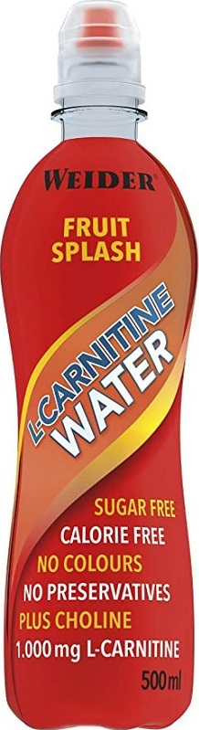 Weider L-Carnitine Water με Γεύση Fruit Splash 500ml | Skroutz.gr