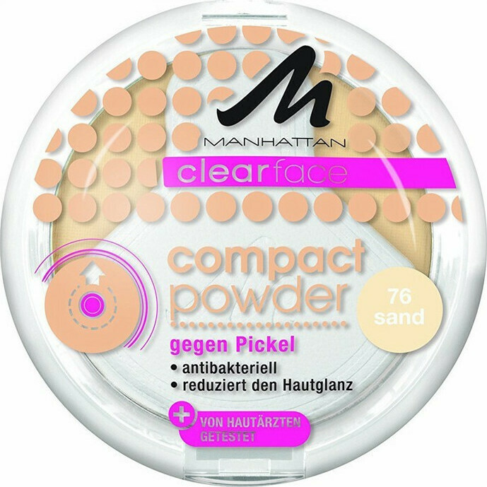 Manhattan Clearface Compact Powder 76 Sand 9gr | Skroutz.gr
