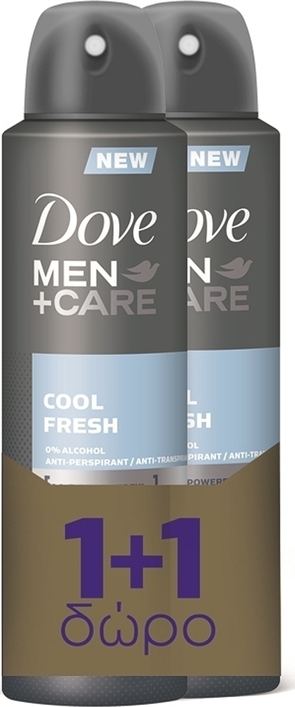 Dove Men Care Cool Fresh 2x150ml - Skroutz.gr