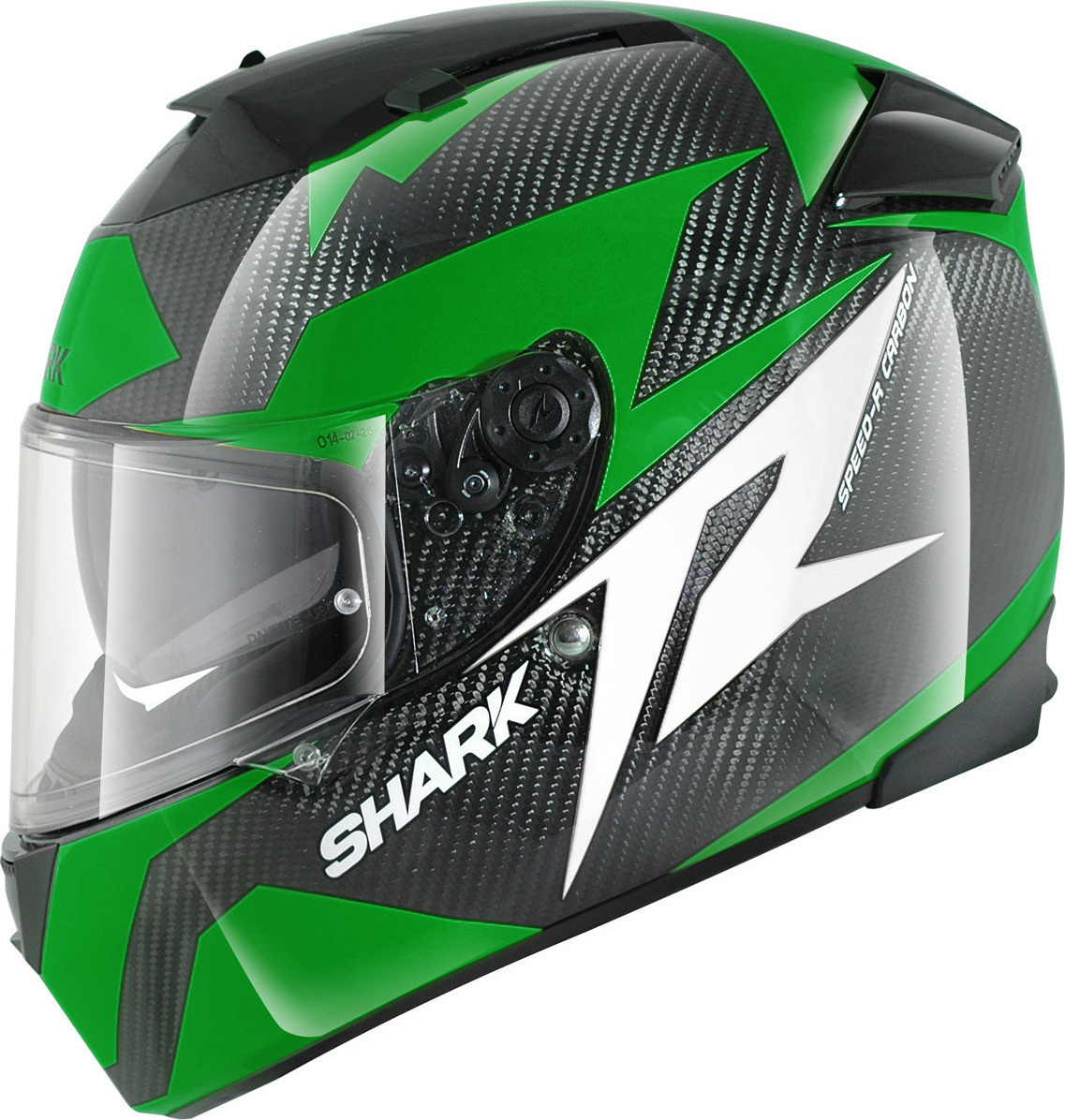 Shark Speed-R Series 2 Carbon Run Green/White | Skroutz.gr