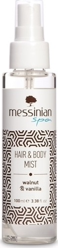 Messinian Spa Hair & Body Mist Καρύδι & Βανίλια Eau Fraiche 100ml ...