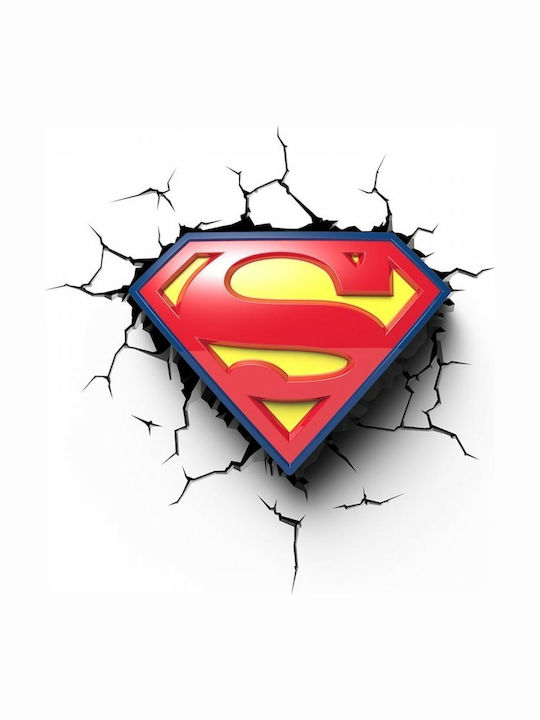 3DLightFX Super Man Logo 3D FX3D107 | Skroutz.gr