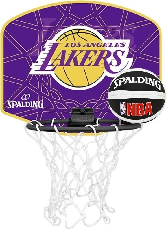 Spalding Micro Mini Back Board Lakers 77-628Z | Skroutz.gr