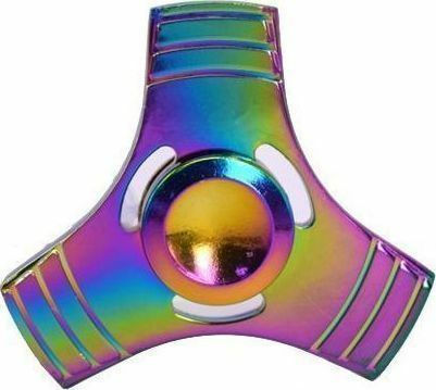 Fidget Spinner Wings Aluminium Three Leaves 3 minutes Rainbow - Skroutz.gr