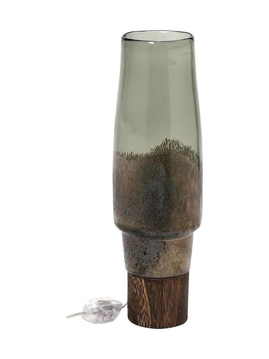 Eurolamp Πορτατίφ με Διάφανο Καπέλο και Διάφανη Βάση 144-70003 | Skroutz.gr