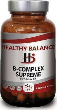 Healthy Balance B-Complex Supreme 120 φυτικές κάψουλες | Skroutz.gr