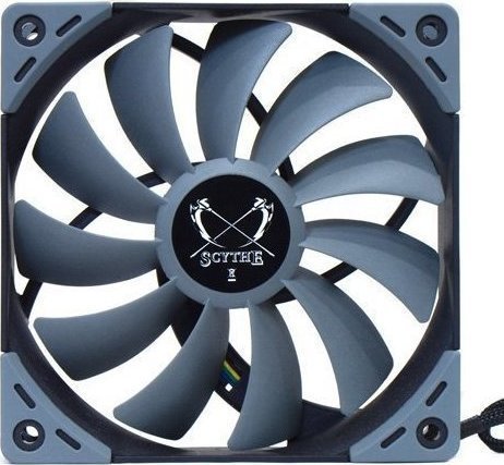 Scythe KazeFlex 120 Case Fan με Σύνδεση 4-Pin Molex Γκρι | Skroutz.gr