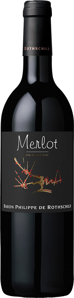 Baron Philippe De Rothschild Merlot Vin De Pays D'oc Ερυθρό 750ml ...