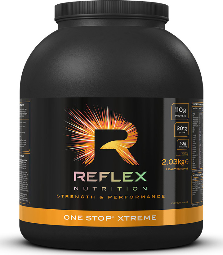 Reflex Nutrition One Stop Xtreme 2030gr Strawberries & Cream | Skroutz.gr