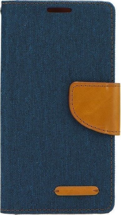 Canvas Wallet Navy Blue (Galaxy J5 2017) | Skroutz.gr