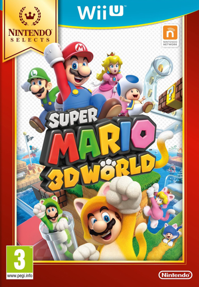 Super Mario 3D World (Selects) Selectează Ediție Wii U Joc (Second Hand ...
