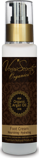 Venus Secrets Organic Argan Oil Foot Cream 100ml | Skroutz.gr