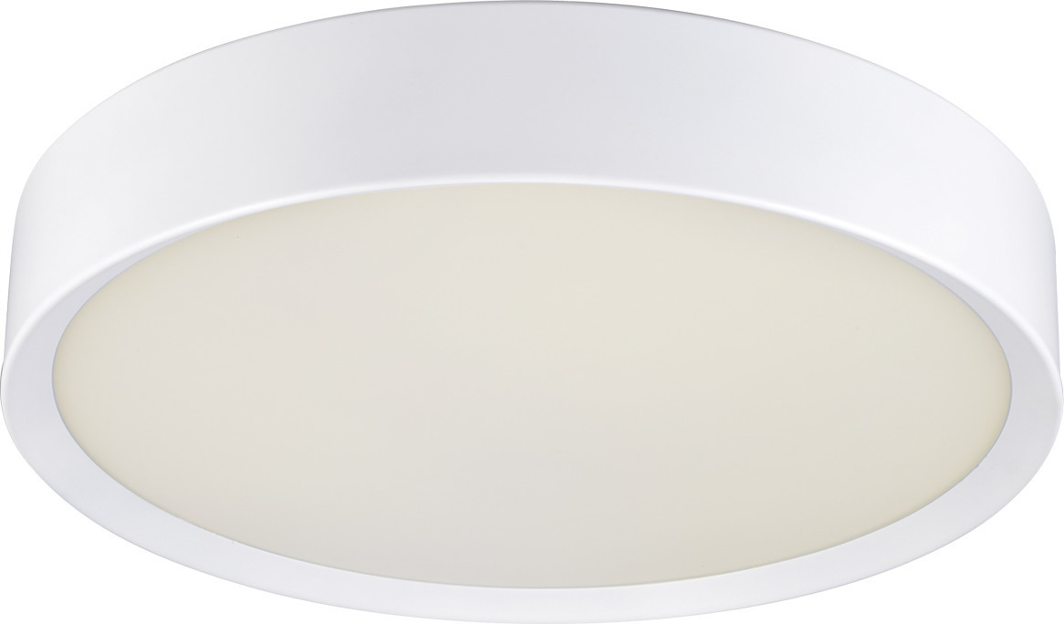 Viokef Μοντέρνα Μεταλλική Πλαφονιέρα Οροφής με Ντουί E27 σε Λευκό χρώμα ...