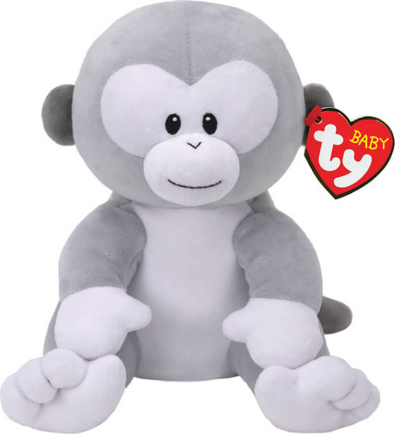 TY Λούτρινο Beanie Boos Pookie Grey Monkey Med 23 εκ. για 3+ Ετών 1607 ...