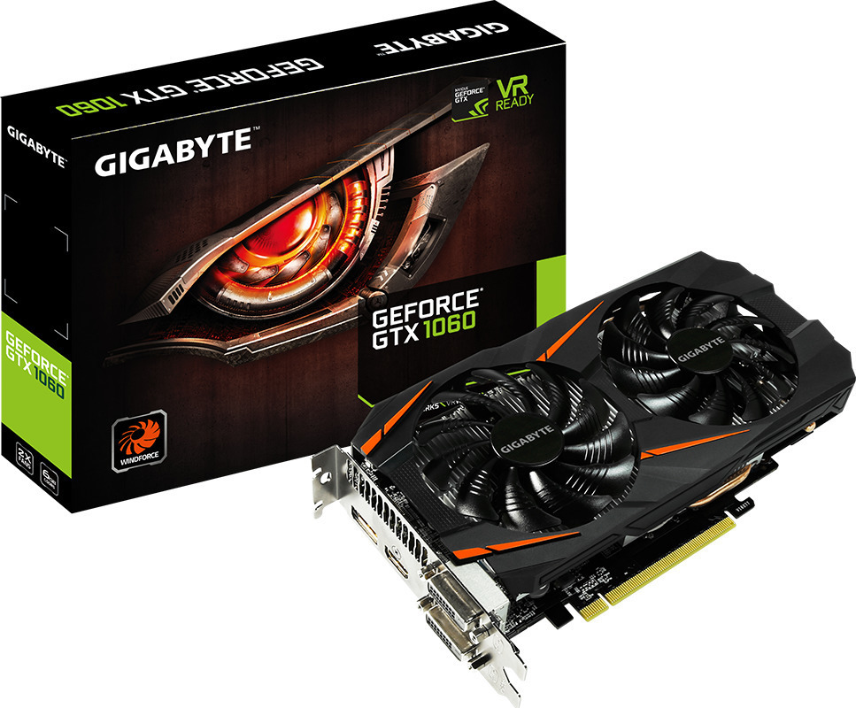 Gigabyte GeForce GTX 1060 6GB (GV-N1060WF2-6GD) | Skroutz.gr
