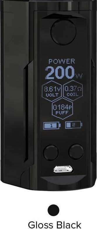 Wismec Reuleaux RX GEN3 Dual 230W Black | Skroutz.gr