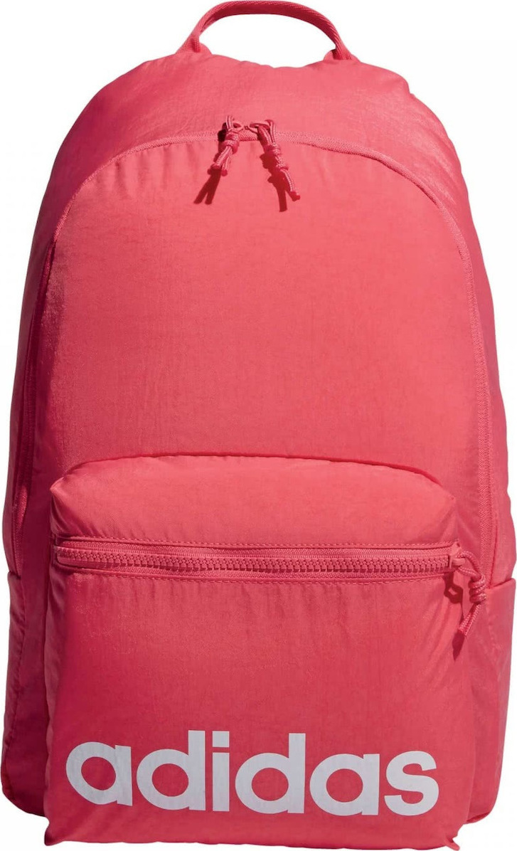 Adidas Linear Classic Daily Υφασμάτινο Σακίδιο Πλάτης Κόκκινο 20lt ...