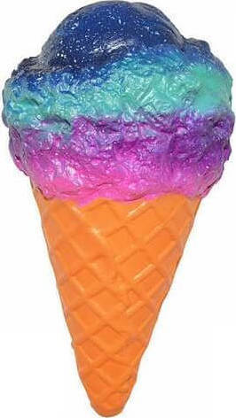 Squishy Galaxy Ice Cream Cone | Skroutz.gr