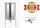 Sansone Δοχείο Inox Ανοικτού Τύπου Κωνικό 300lt | Skroutz.gr
