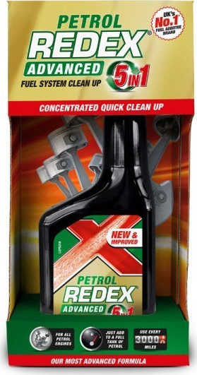 RedeX 5in1 Petrol Advanced Concentrated Car Fuel System Injector ...