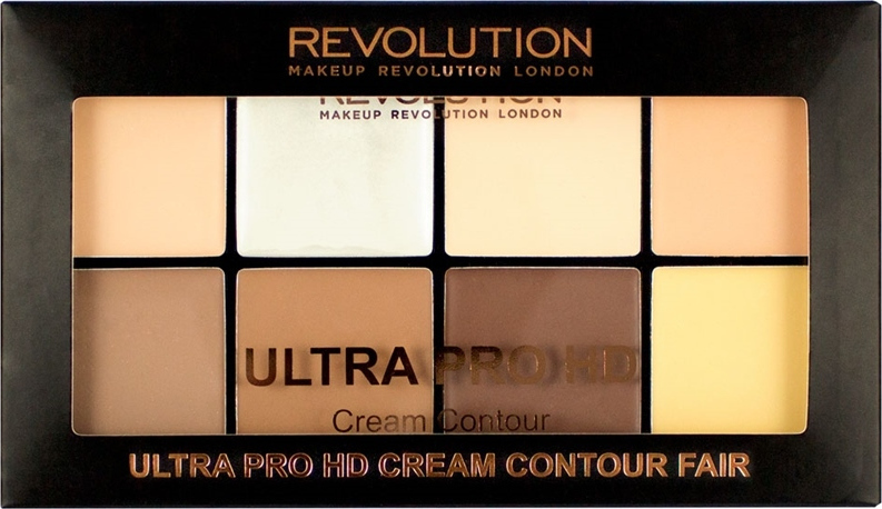 Revolution Beauty Ultra Pro Hd Cream Contour Palette Powder Fair 20gr ...