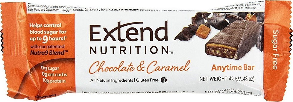 Extend Nutrition Μπάρα Ενέργειας με Chocolate & Caramel Χωρίς Προσθήκη ...
