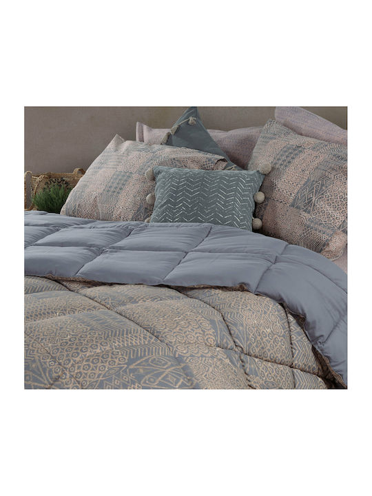 Nef-Nef Πάπλωμα Μονό 160x220 Cedar Anthracite | Skroutz.gr