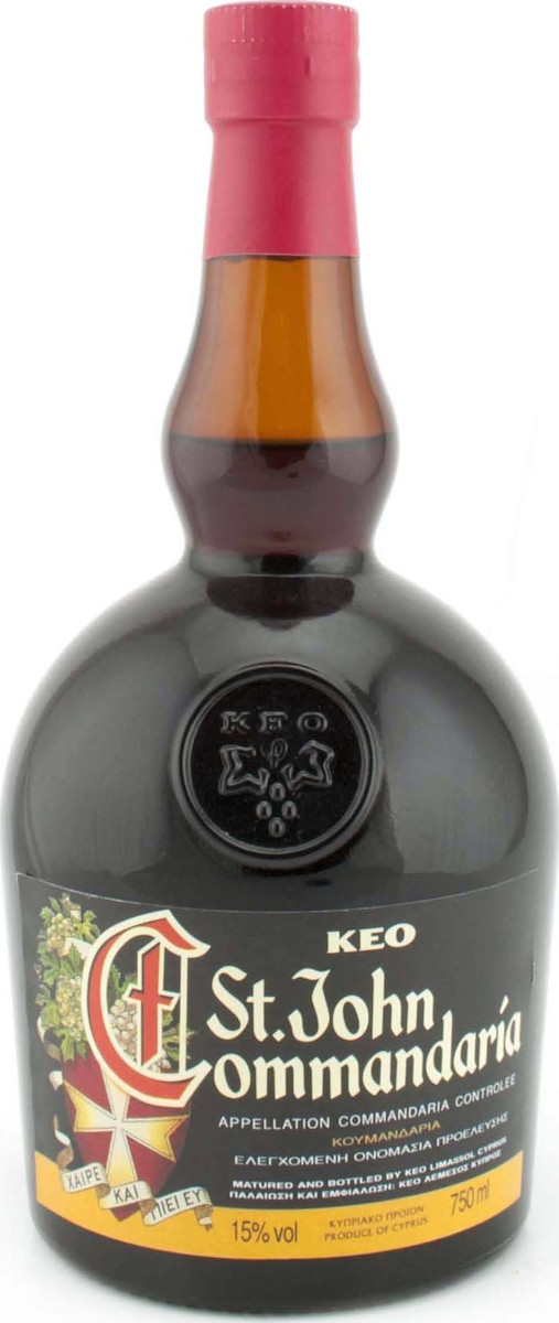 KEO Κρασί Commandaria St. John Blend ποικιλιών Ερυθρό Γλυκό 500ml ...