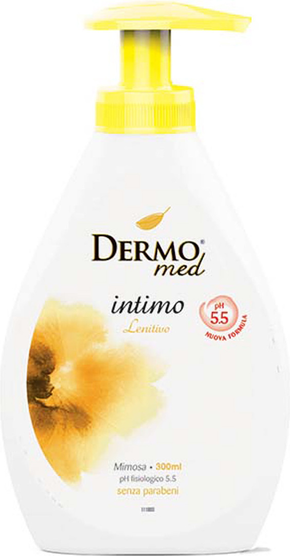 Dermomed Intimo Lenitivo PH 5.5 Mimosa pH 5.5 Υγρό Καθαρισμού 300ml ...