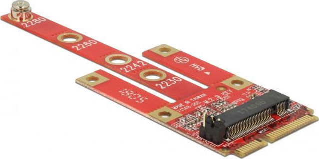 DeLock Converter Mini PCIe > M.2 Key B slot + Micro SIM slot | Skroutz.gr