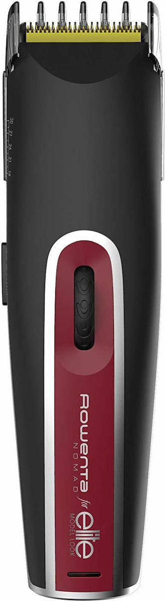 Rowenta Nomad Επαναφορτιζόμενη Κουρευτική Μηχανή Black/Red TN1422F0 ...